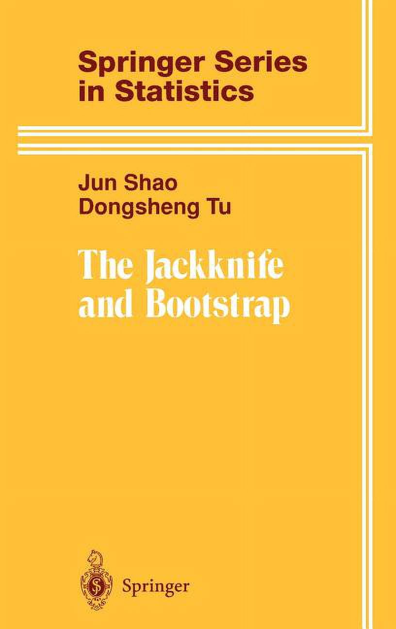 Springer Statistics The Jackknife and Bootstrap, (Hardcover) - Walmart.com