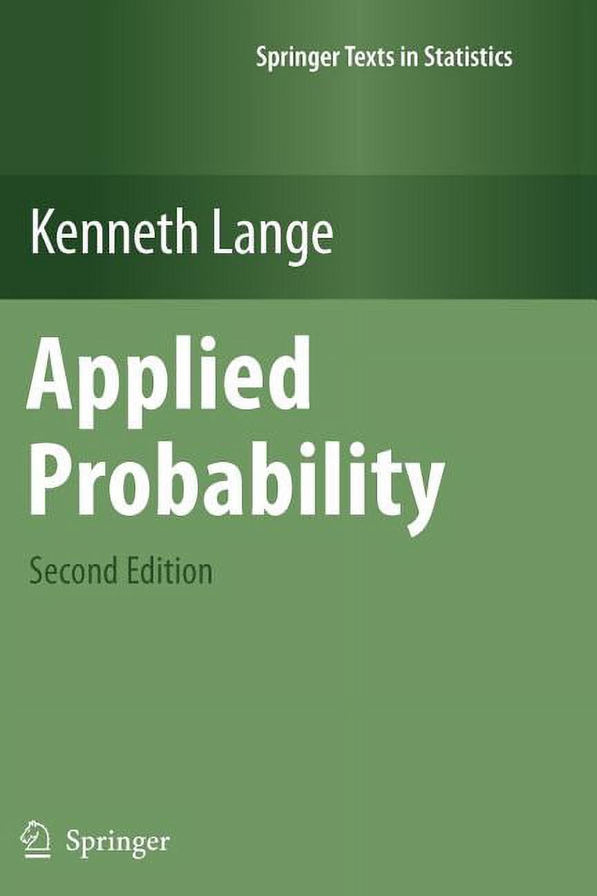 Springer Texts in Statistics: Applied Probability (Paperback) - Walmart.com