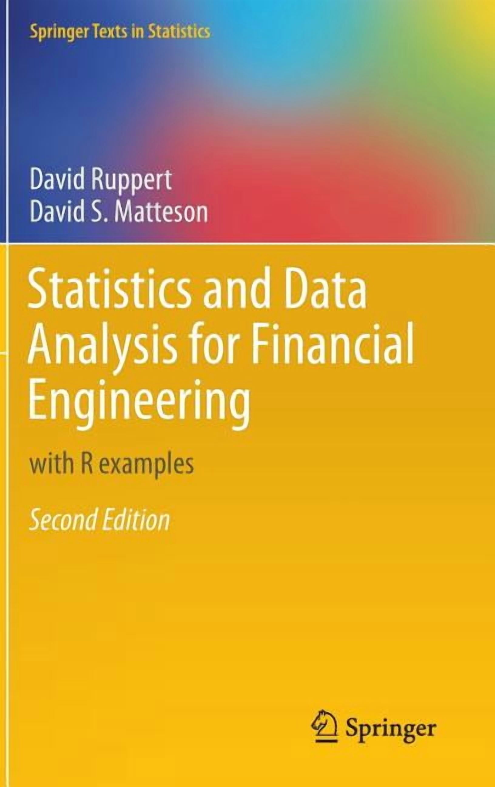 Springer Texts in Statistics: Statistics and Data Analysis for ...