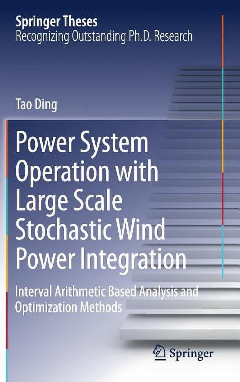 Springer Theses Power System Operation with Large Scale Stochastic Wind ...
