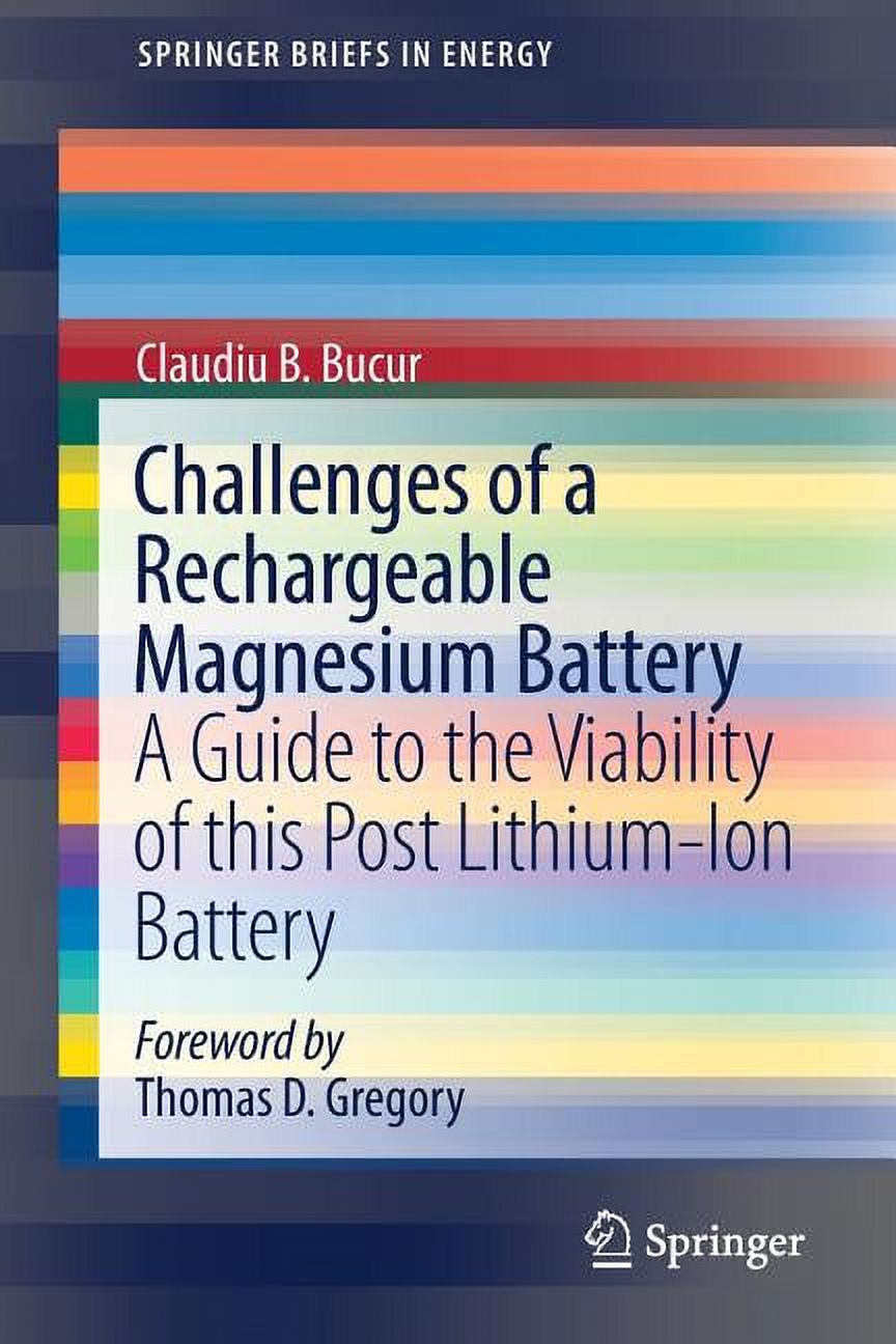 Springerbriefs in Energy Challenges of a Rechargeable Magnesium Battery ...