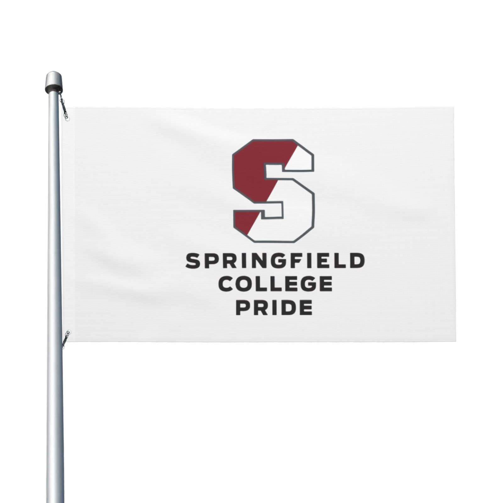 Springfield A College Logo 3x5ft Double Sided Outdoor Decorative Flags ...
