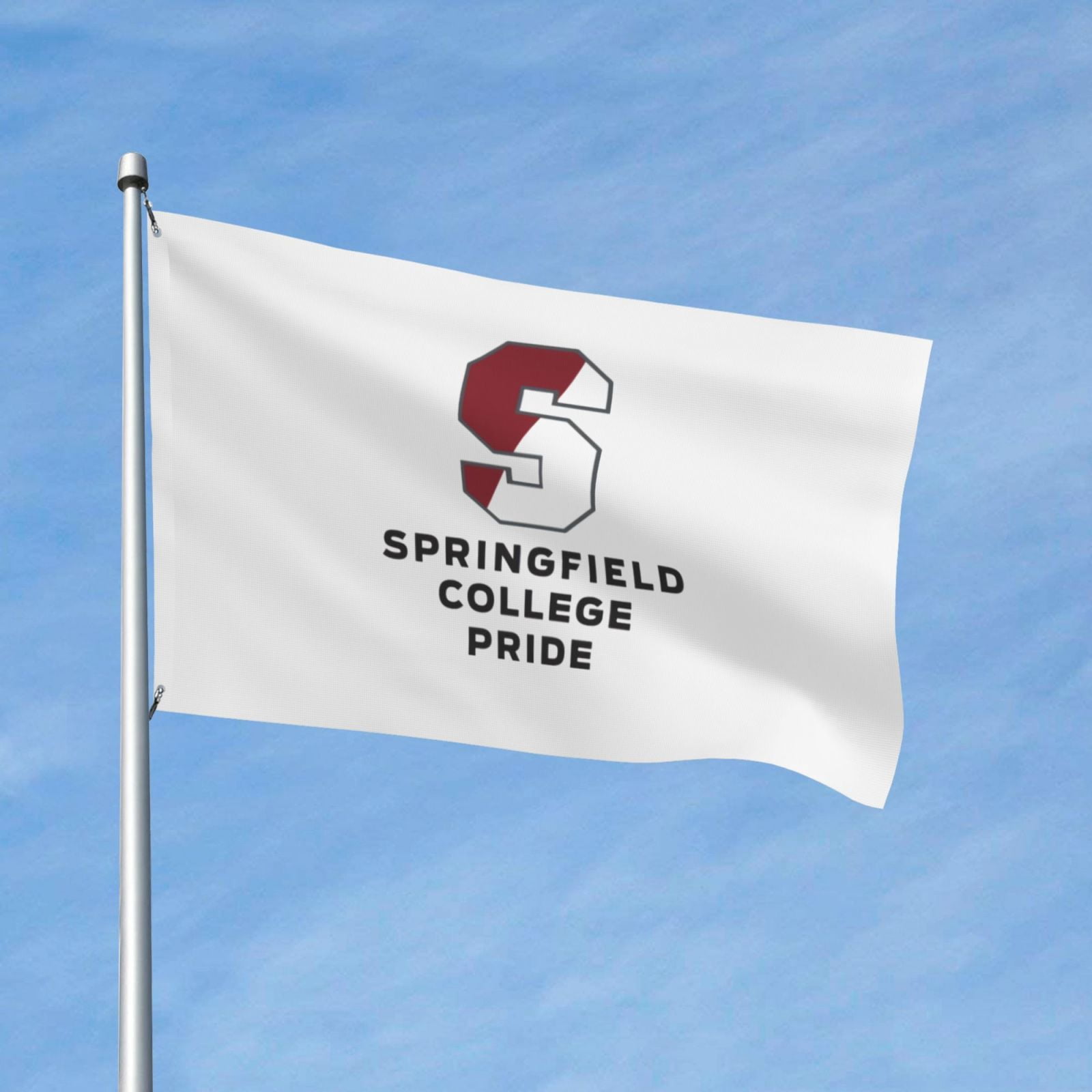 Springfield A College Logo Banner 3x5 Ft Flag,Double Sided Printed Flag ...