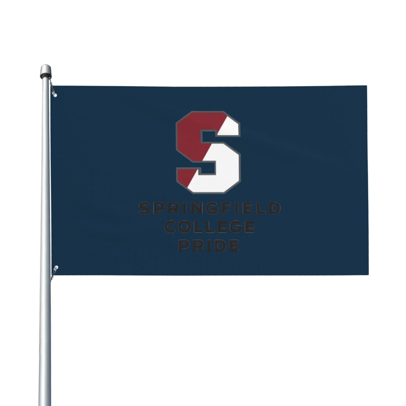 Springfield A College Logo Flag 3x5 Outdoor ,Sewn Stripes, Stronger ...