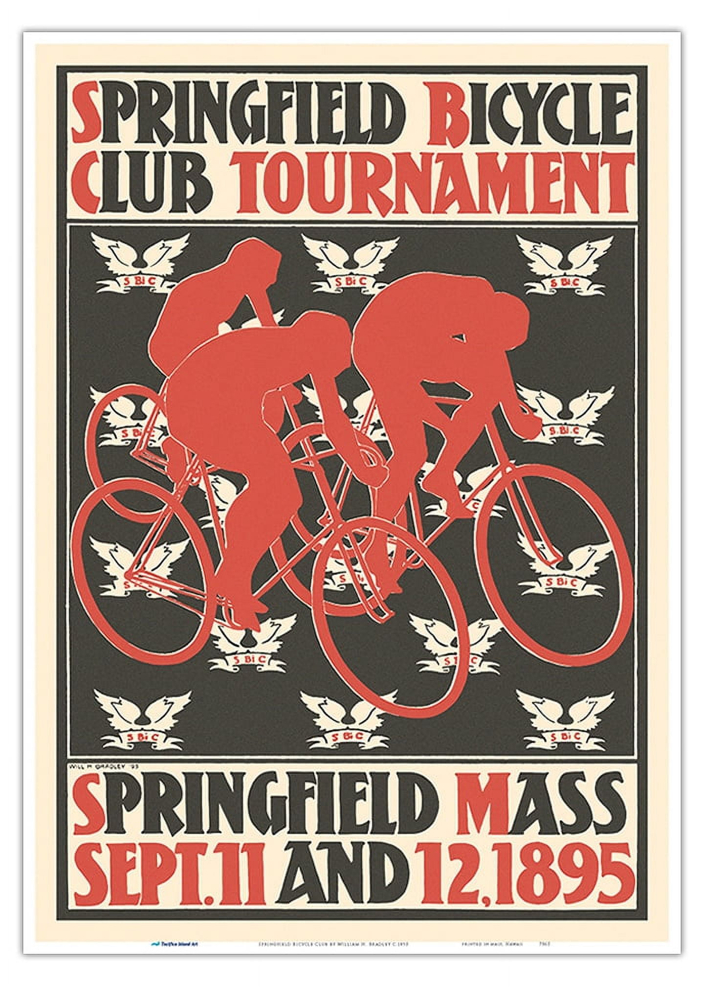 Springfield Bicycle Club - Springfield Massachusetts - Vintage Bicycle ...