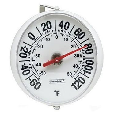 AcuRite 00799HDSBA1 00799 Digital Outdoor Window Thermometer, White ...