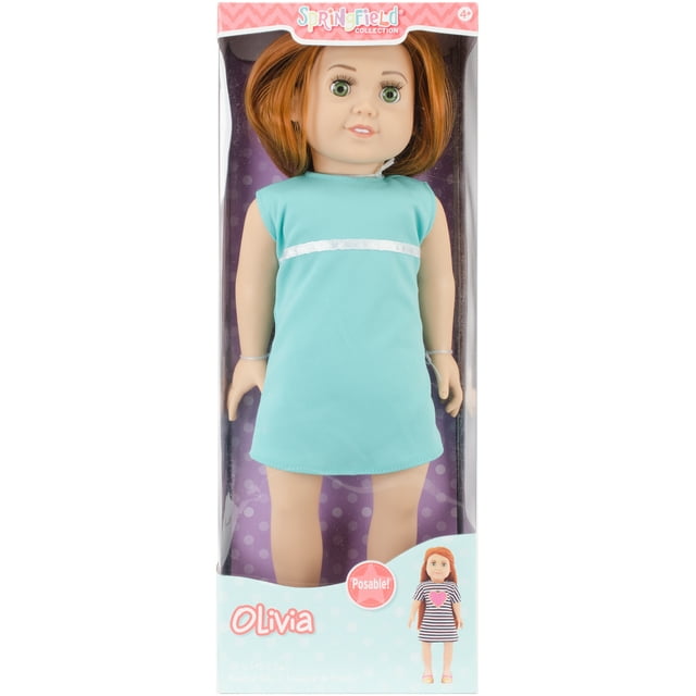 Springfield Collection: 18 inch Redhead Doll, Olivia - Walmart.com