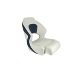 Springfield 1043251 Deluxe Sport Flip Up Seat - White/Blue - Walmart.com