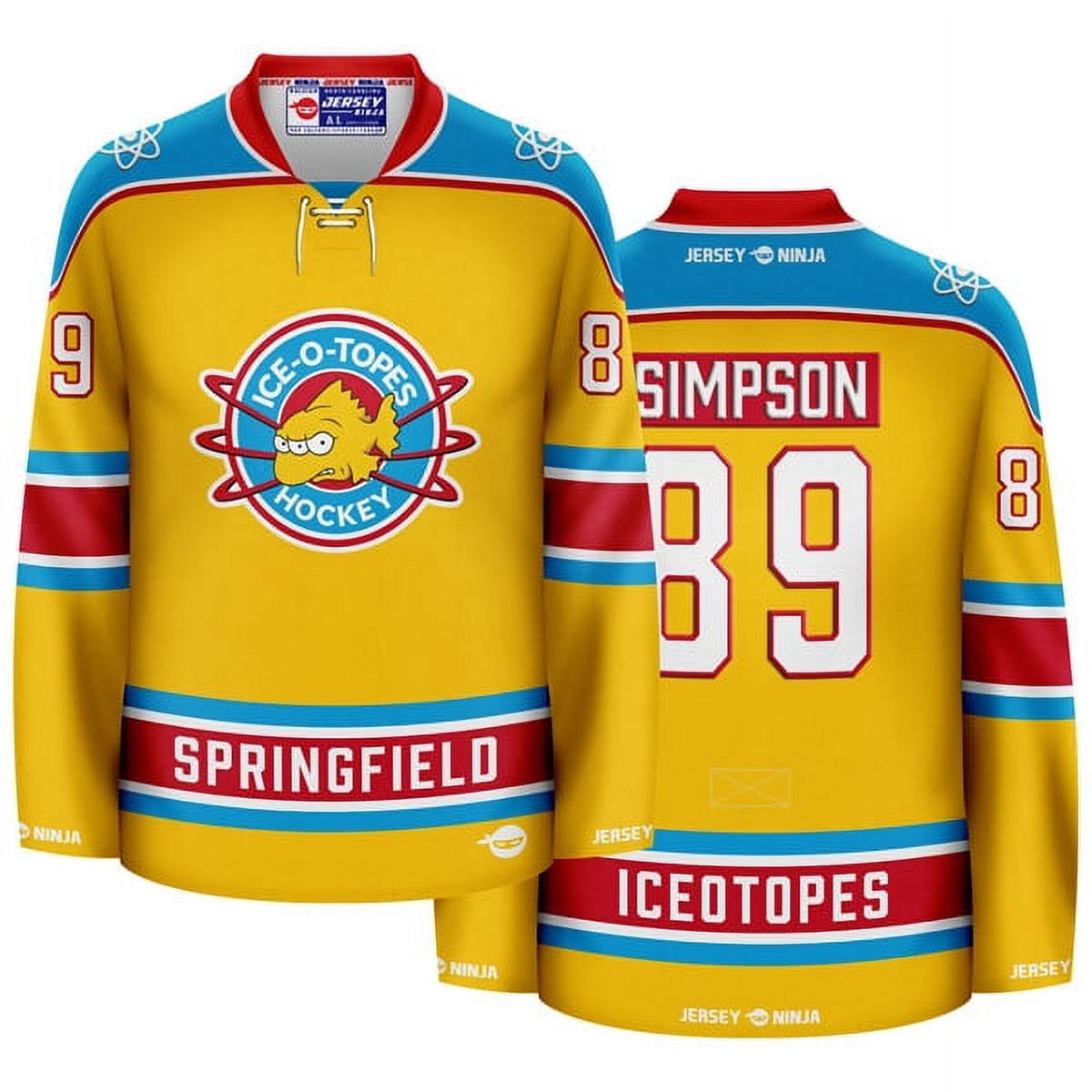 Springfield Iceotopes Simpson Hockey Jersey - Walmart.com