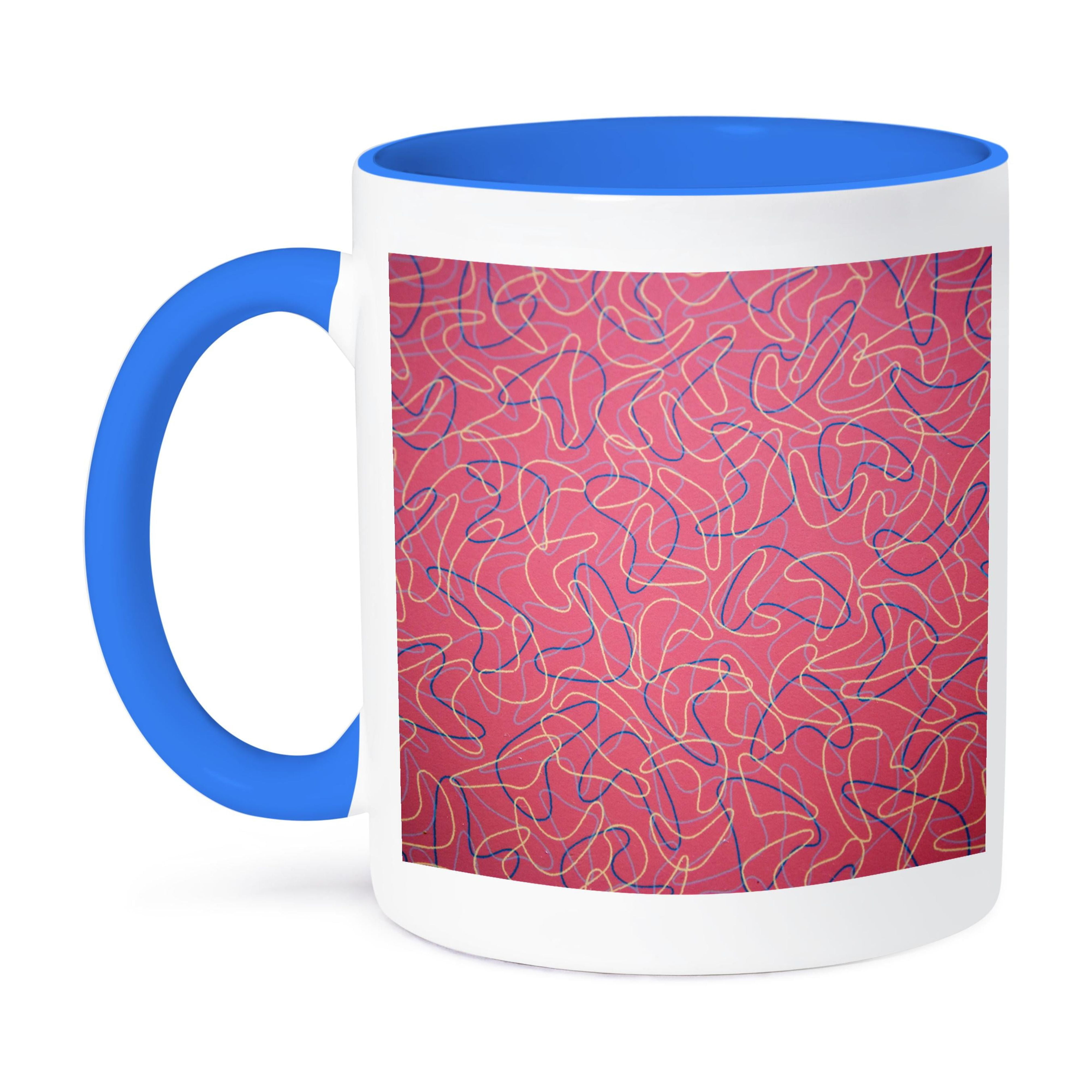 3dRose, Springfield, Illinois, USA. Route 66 1950s Formica table, 15oz ...