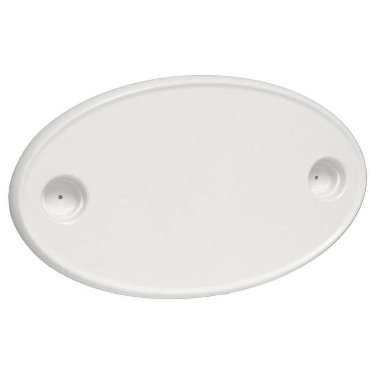 Springfield Oval Table Top - White - 18'' X 30'' 1670006 - Walmart.com