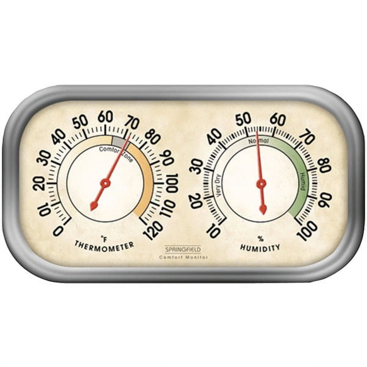 Springfield Precision 90113-1 Humidity Meter & Thermometer Combo ...