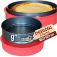 Springform Pan 9 Inch NONSTICK - 9 Springform Cheesecake Pan with ...