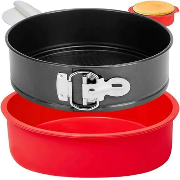 Springform Pan 9 Inch Nonstick, 9 Springform Cheesecake Pan with ...