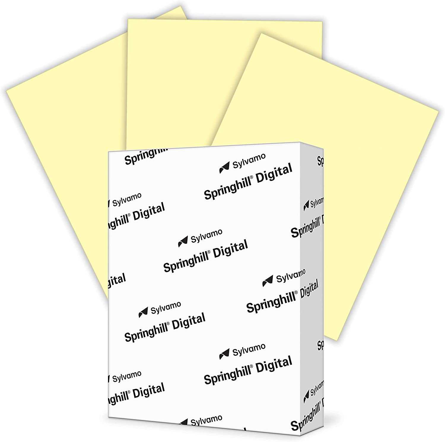 Springhill 8.5” x 11” Canary Yellow Copy Paper, 24lb Bond/60lb Text ...