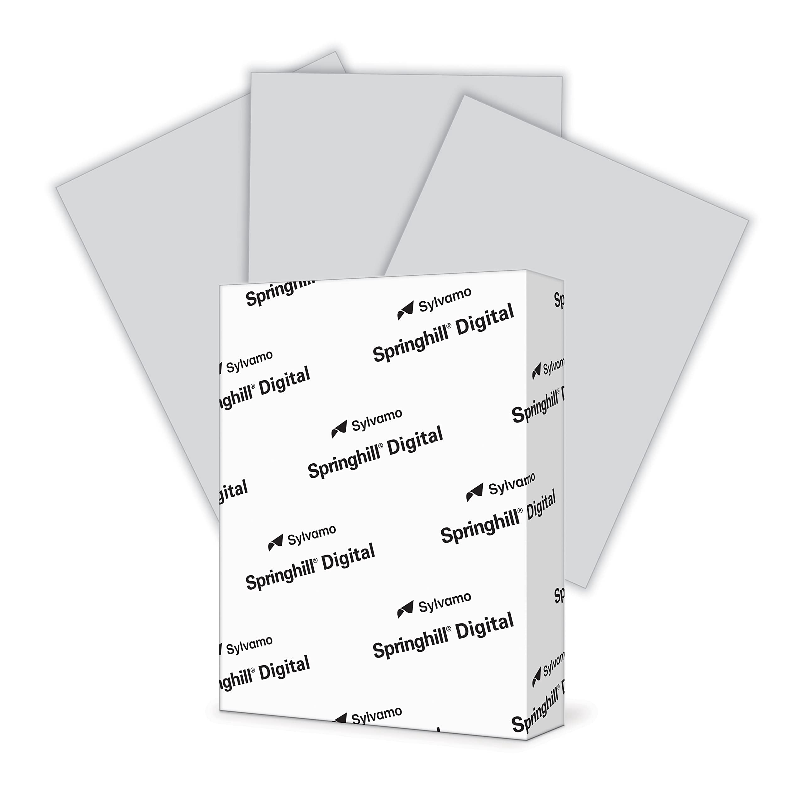 Springhill 8.5” x 11” SSF20 Gray Colored Cardstock Paper, 67lb Vellum ...