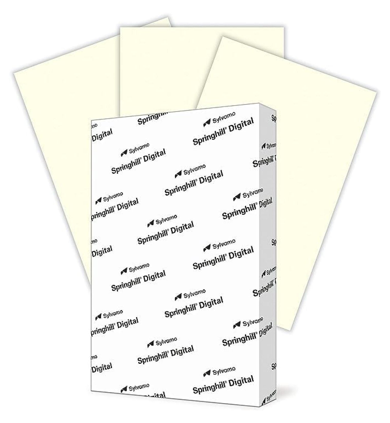 Springhill 8.5” x 14” Cream Copy Paper, 28lb /70lb Text, 104gsm, 500 ...