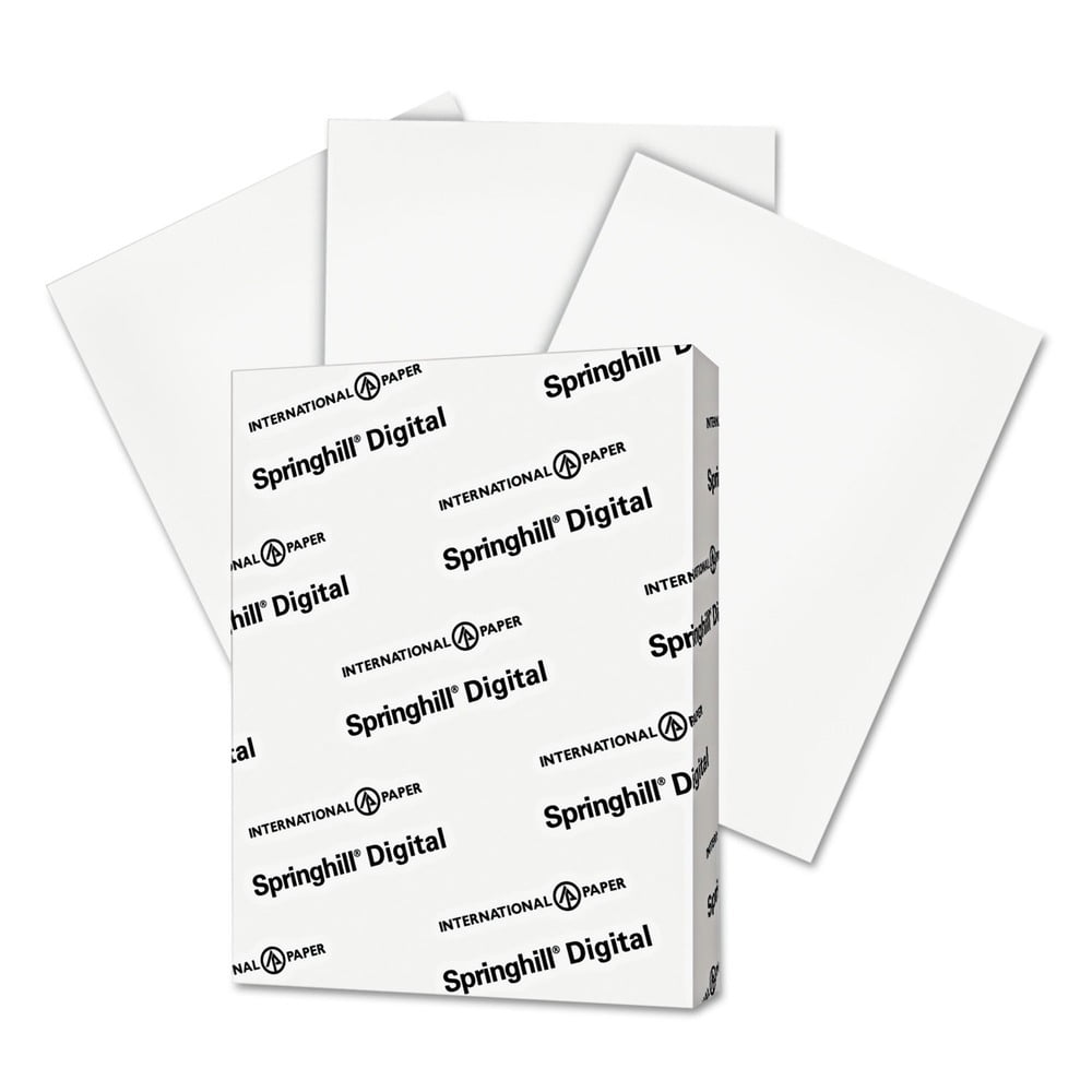 Springhill Digital Index 110 lb. Paper, 1 Pack, White - Walmart.com