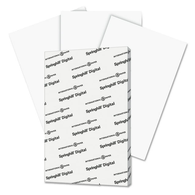Springhill Digital Index White Cardstock, 110 lb, 11 x 17, 250 Sheets ...