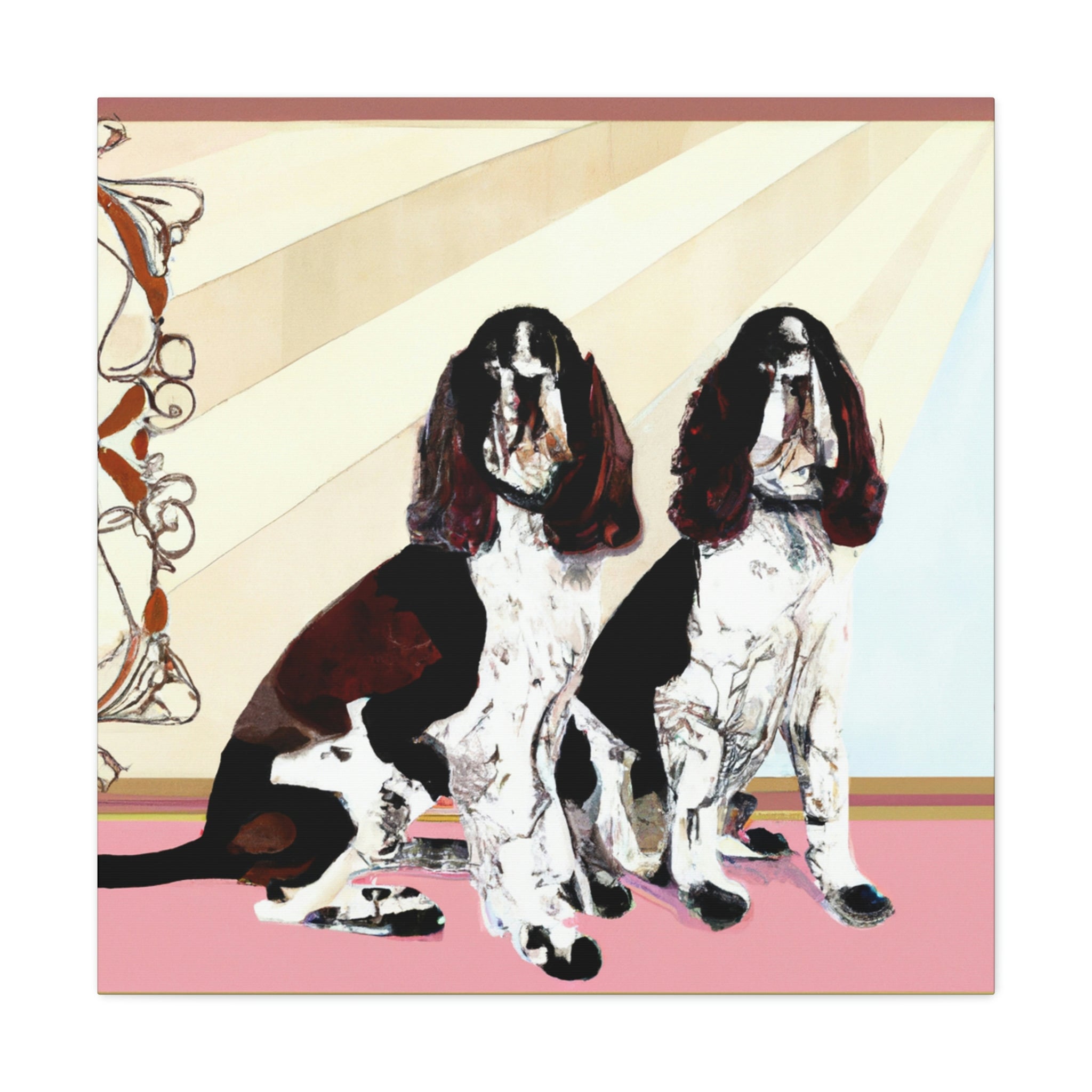 "Springing Art Deco Splendor" - Canvas - Walmart.com