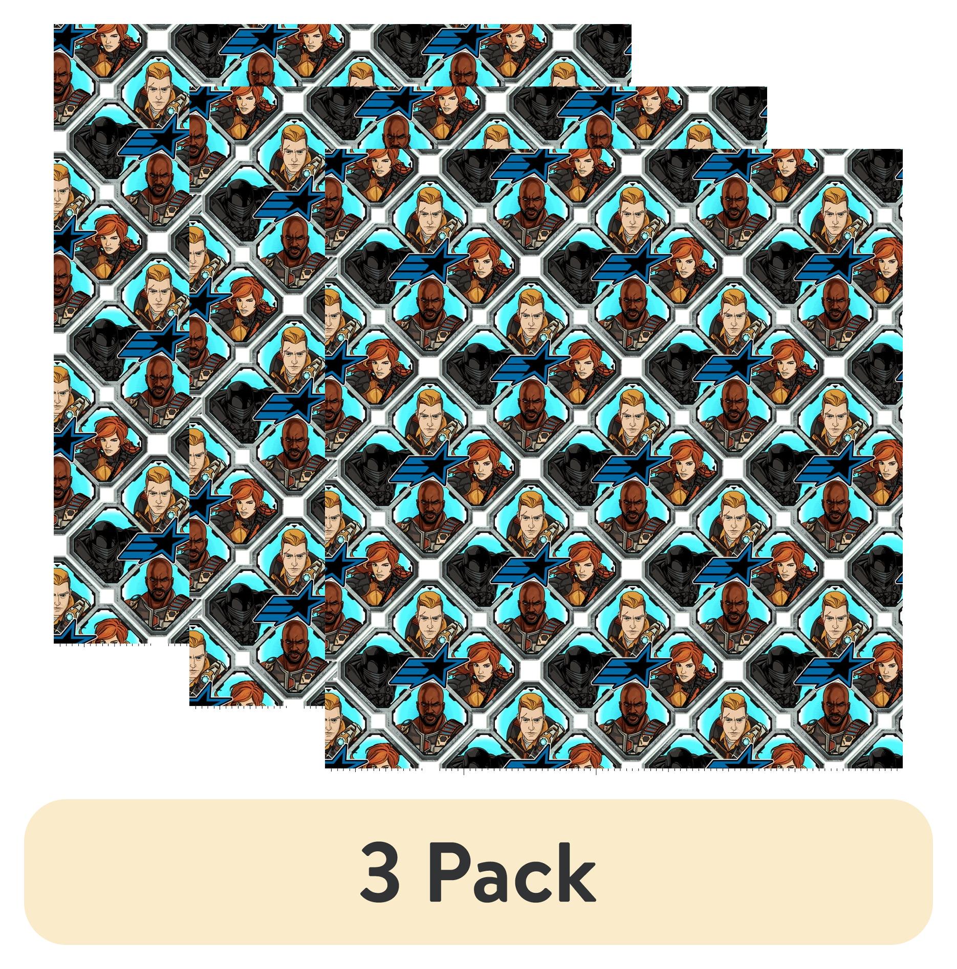 (3 pack) Springs Creative 18" x 21" Cotton Hasbro GI Joe Badge Precut ...