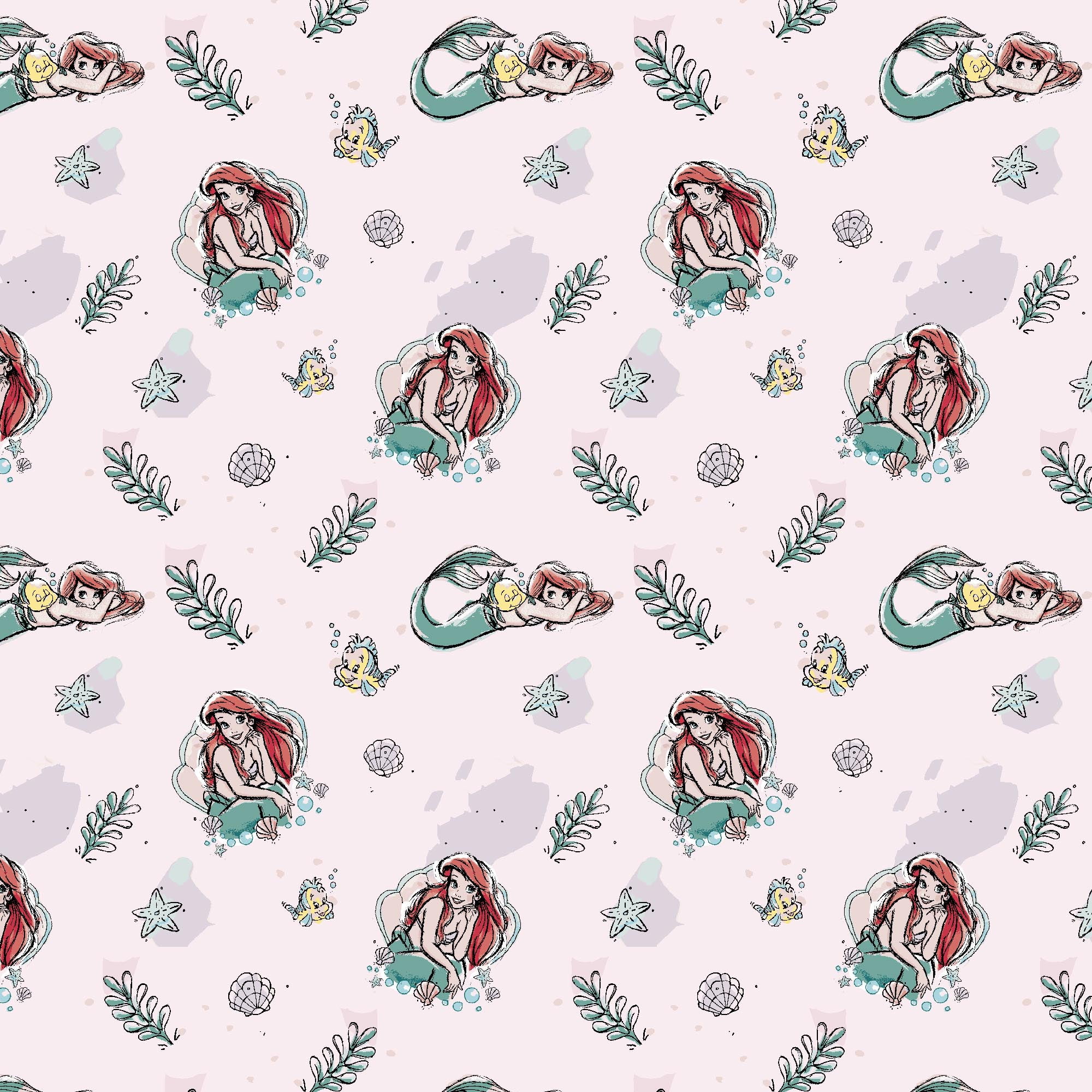 Springs Creative 22" x 0.5 yd 100% Cotton Sewing & Craft Fabric, Disney ...