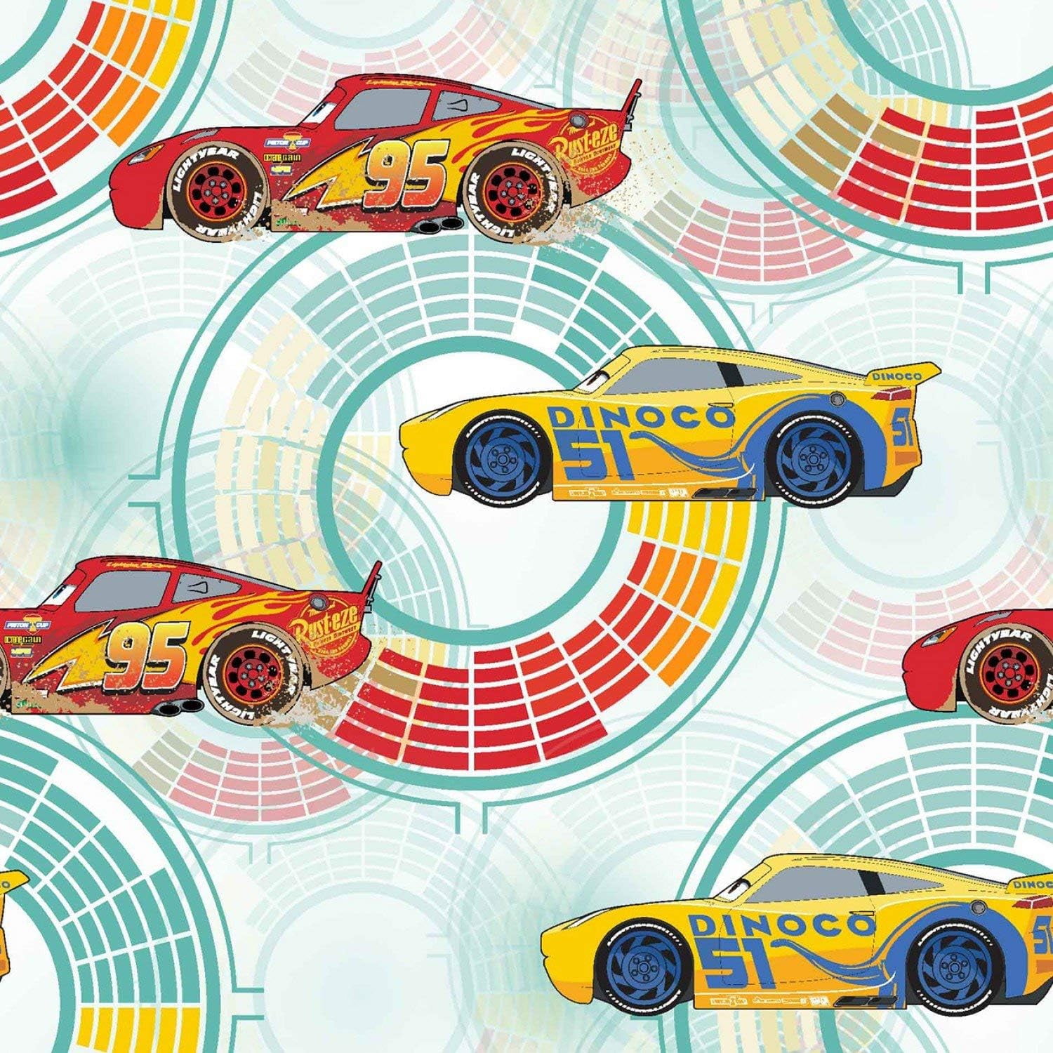 Springs Creative Cars 3 Need for Speed Fabric, 100% Cotton, Sold by the ...