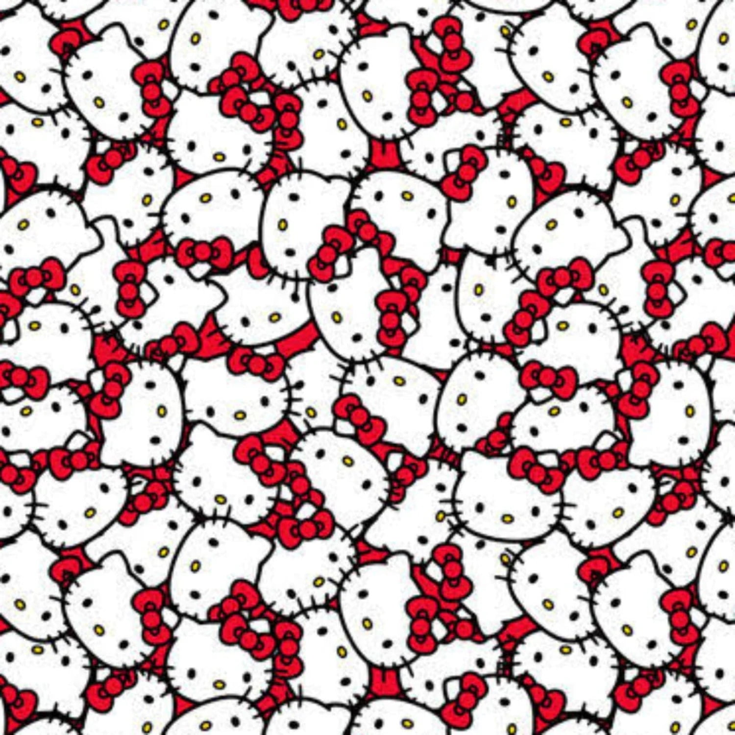 Springs Creative Hello Kitty Packed Cotton Fabric 100% Cotton Fabric ...