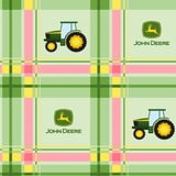 Springs Creative John Deere Tractor Plaid 100% Cotton Fabric sold by ...