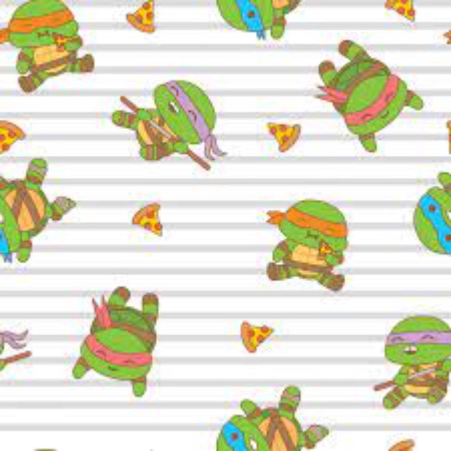 Springs Creative TMNT Cutie Toss Children's Material, 100% Cotton ...