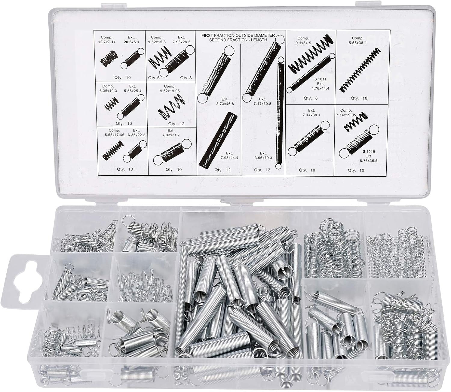 Springs Kit, High Quality Material Zinc Plated Steel, Extension and ...