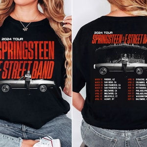 Springsteen 2024 Tour Shirt, Bruce Springsteen And E Street 2024 Tour ...