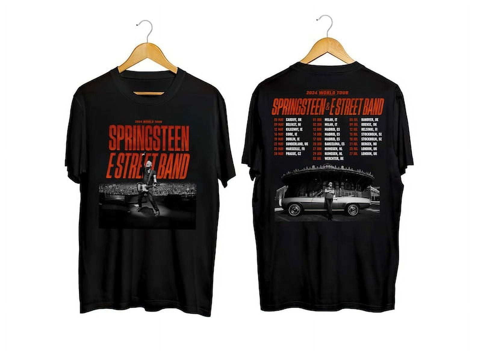 Springsteen And E Street Band Music Tour 2024 PNG, Digital Download ...