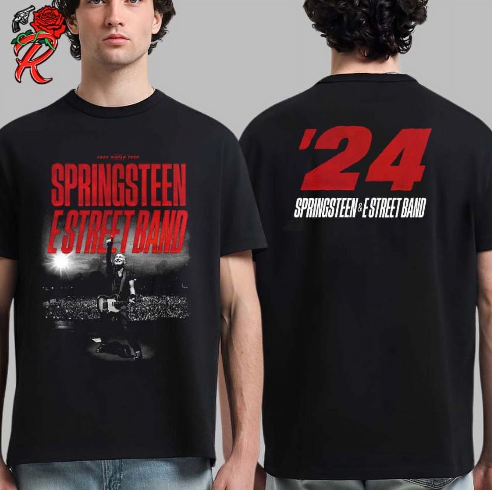 Springsteen And The E-Street Band 2024 Tour Announcement Unisex T-Shirt ...