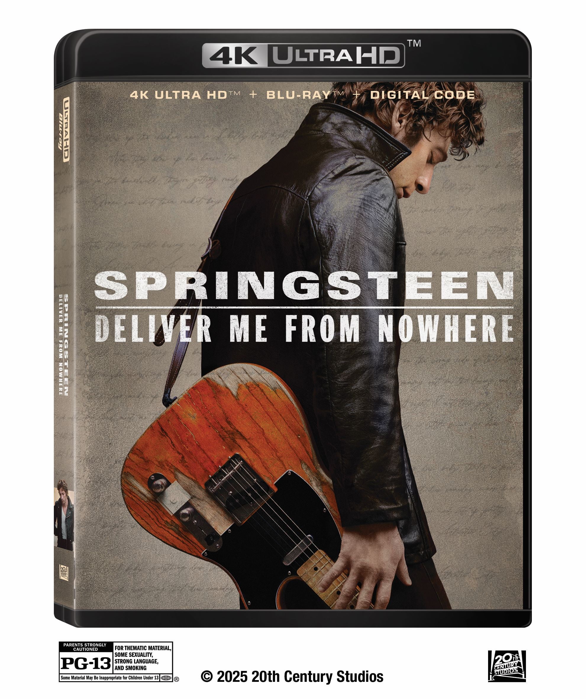 Springsteen: Deliver Me From Nowhere (4K Ultra HD + Blu-ray + Digital ...