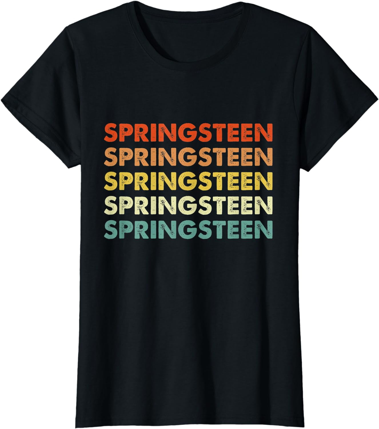 Springsteen Vintage Retro T-Shirt - Walmart.com