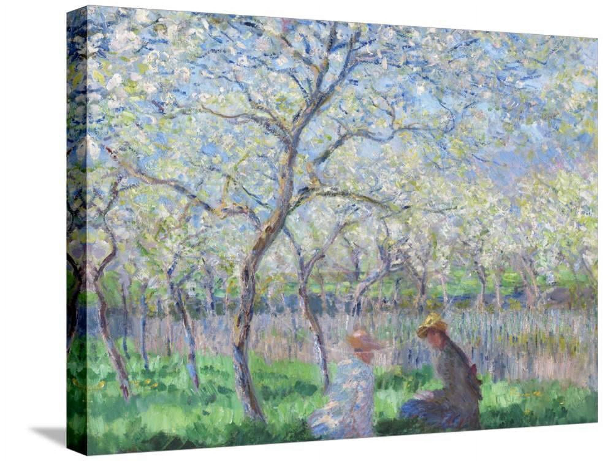 Springtime, 1886, Figurative Seasons Stretched Canvas Wall Art by ...
