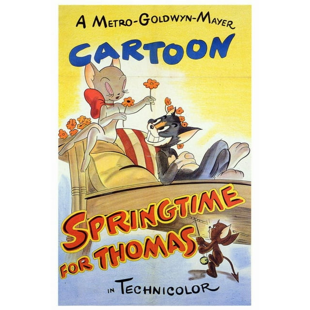 Springtime For Thomas - movie POSTER (Style A) (27" x 40") (1946 ...