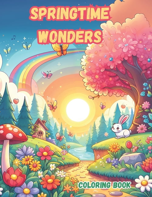 Springtime Wonders: Explore the Magic of Spring in Every Stroke ...