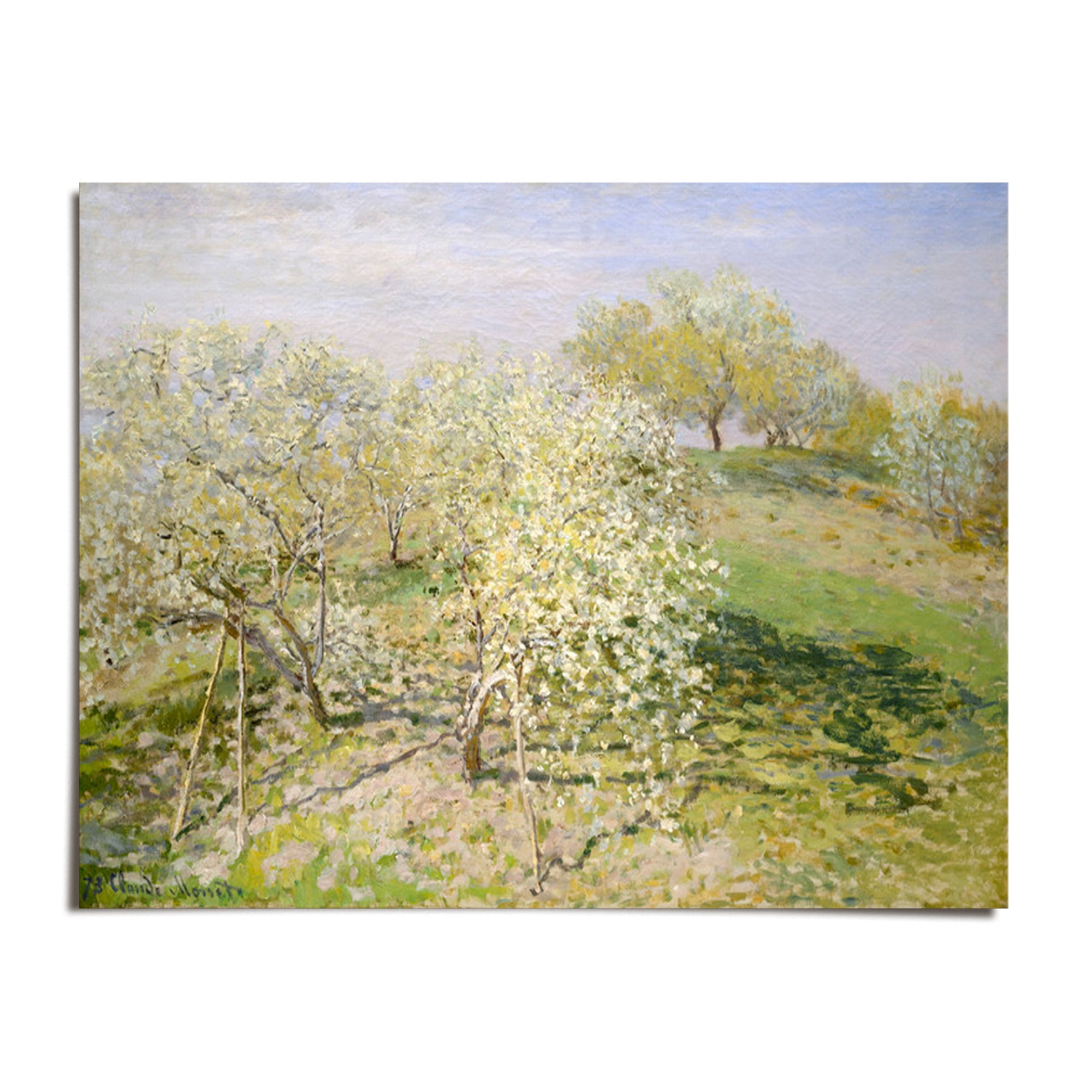Springtime c. 1873 - Claude Monet - 11x14 - Wall Art Print - UNFRAMED ...