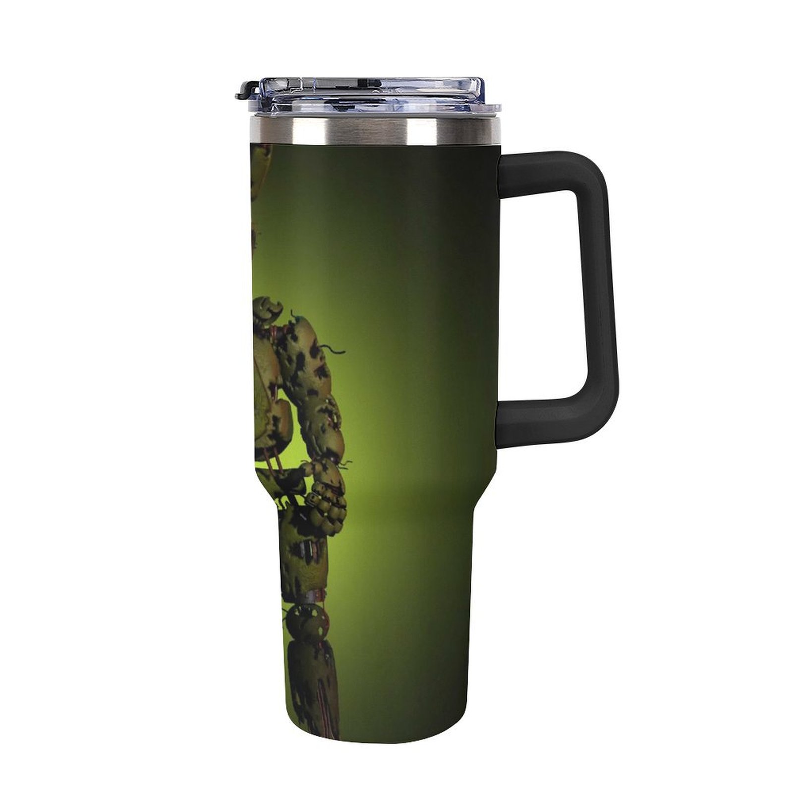Springtrap FNAF Car Cup Tumbler with Handle & Straw 40 Oz Cupholder ...