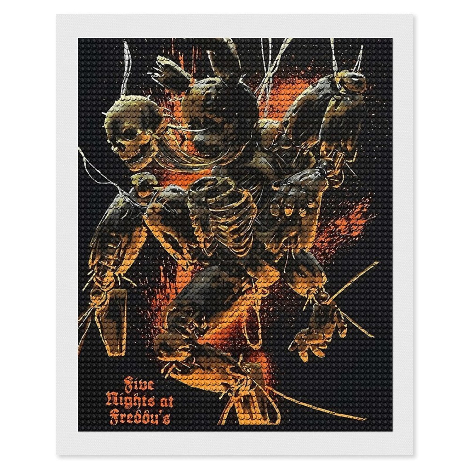 Springtrap FNAF Freddy's Canvas Picture Paintings Prints Wall Hang ...