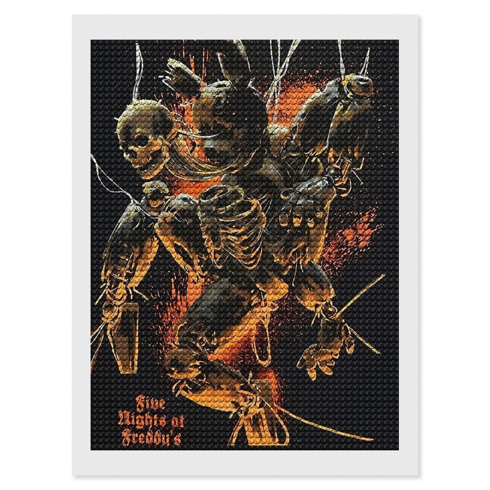 Springtrap FNAF Freddy's Canvas Picture Paintings Prints Wall Hang ...