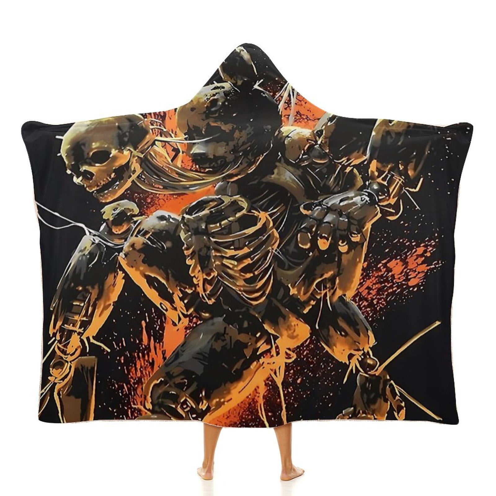 Springtrap FNAF Freddy's Soft Fleece Warm Blanket Throw Fuzzy Wearable ...