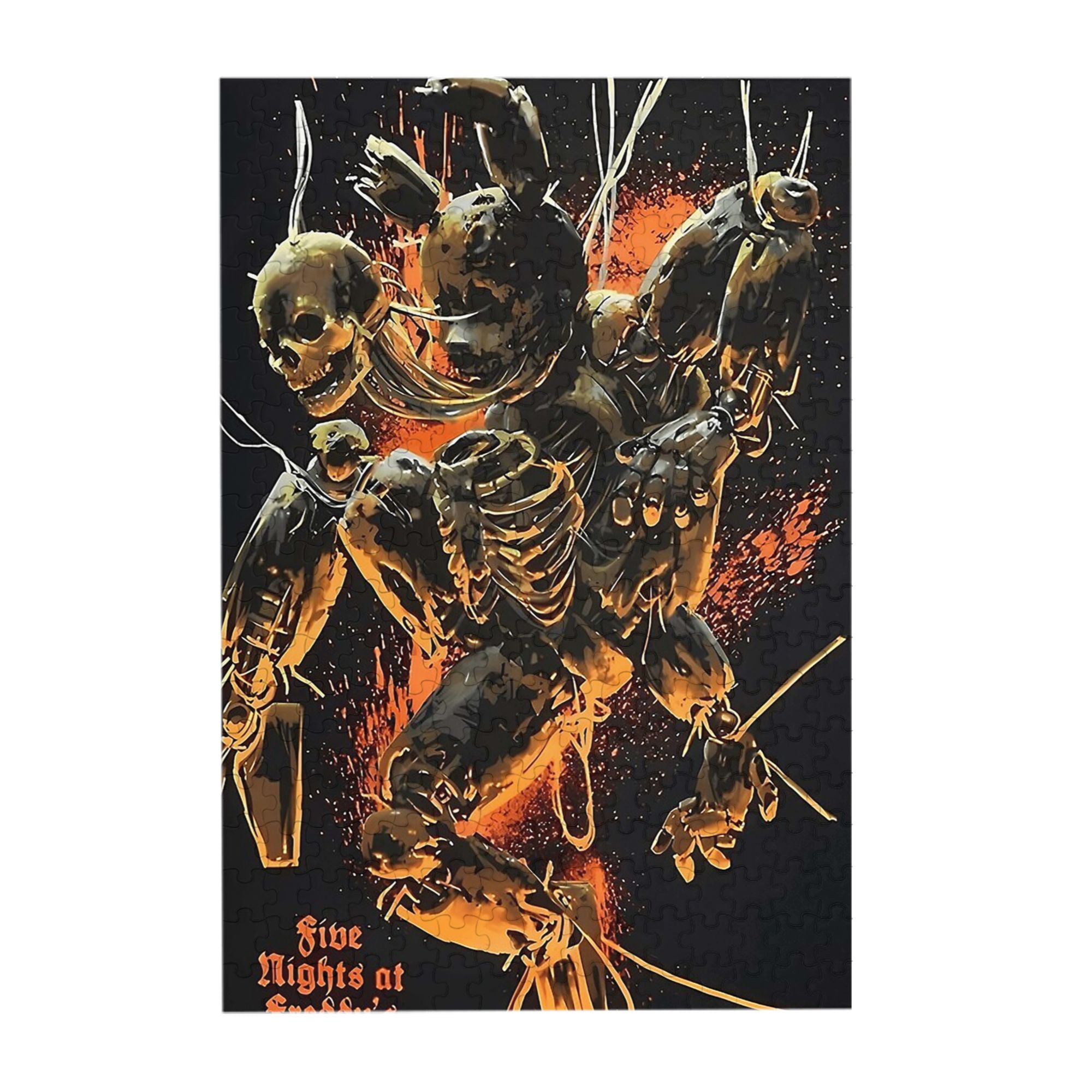 Springtrap Fnaf 300 Piece Jigsaw Puzzle For Families Challenging ...