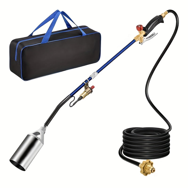 Springup Portable Propane Weed Burner Kit - 10ft Hose, Self-Igniter ...