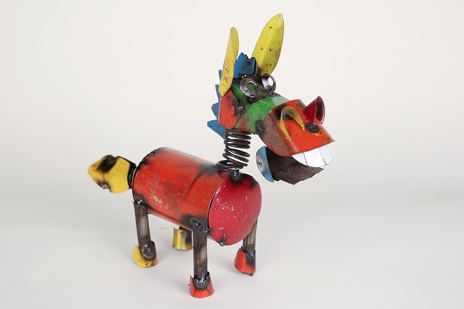 Springy Donkey Mini Recycled Metal Animals - Walmart.com