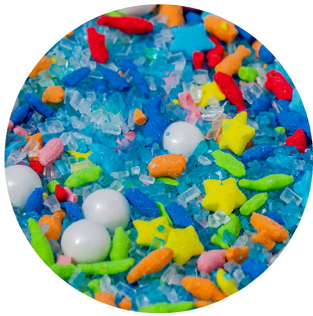 Sprinkle Deco® Fish Ocean Water Edible Decoration Confetti Sprinkles ...