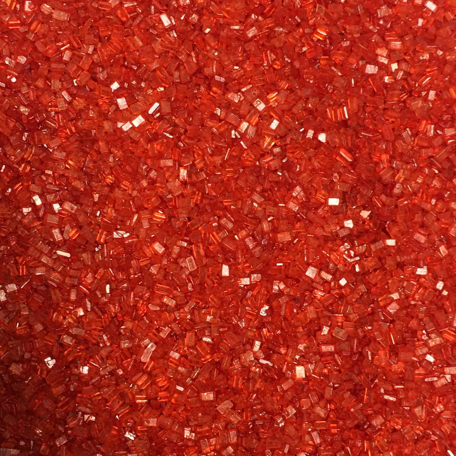 Sprinkle Deco® Red Edible Shimmering Sugar Crystals, Sparkling Food ...