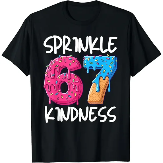 Sprinkle Kindness Family Matching Doughnut Ice-Cream Squad T-Shirt ...